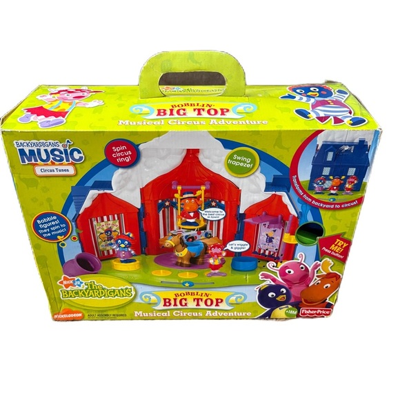 Fisher-Price | Toys | Backyardigans Bobblin Big Top Musical Circus ...